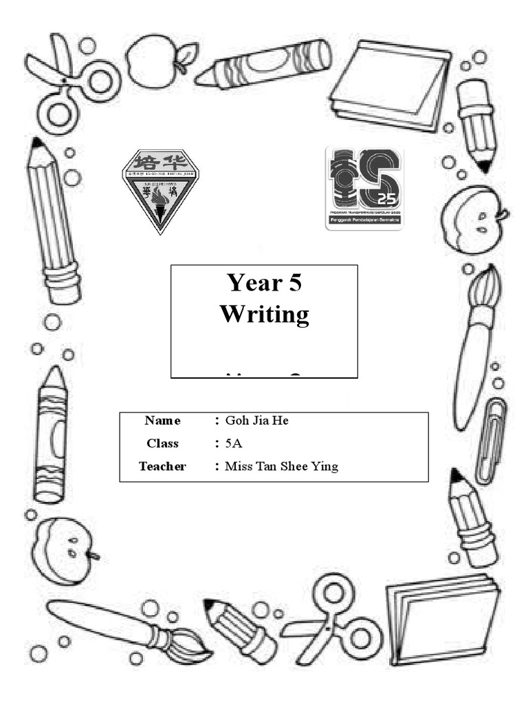 Writing Year 5 2023 | PDF