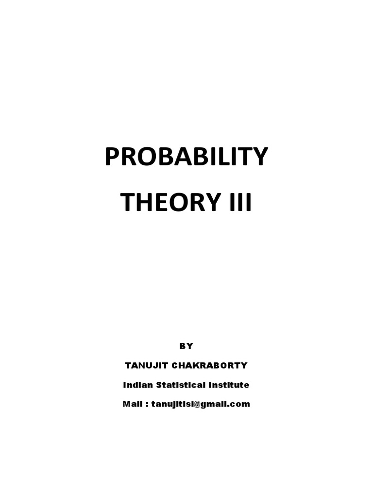 16 Probability Theory 3 | PDF