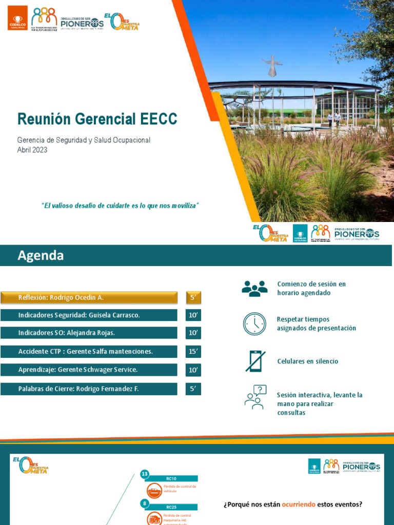 Reunion Mensual EECC GSSO Abril 2023 | PDF | Ciencia cognitiva