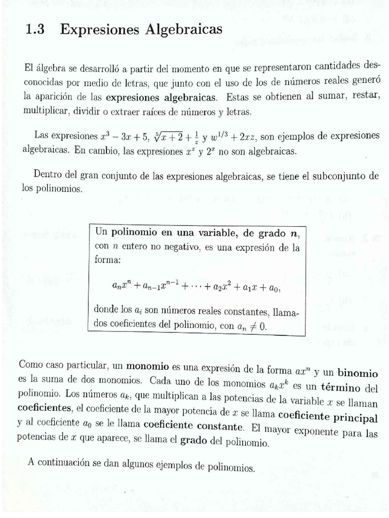 Material Base - Texto Del Libro de Matemática Básica Con Aplicaciones. | PDF