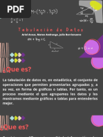 Tabulación de Datos | PDF | Estadísticas | Desviación Estándar