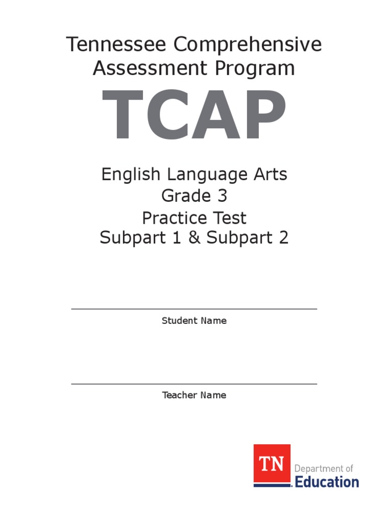 ELA Grade 3 Practice Test | PDF | Ice | Golf Course