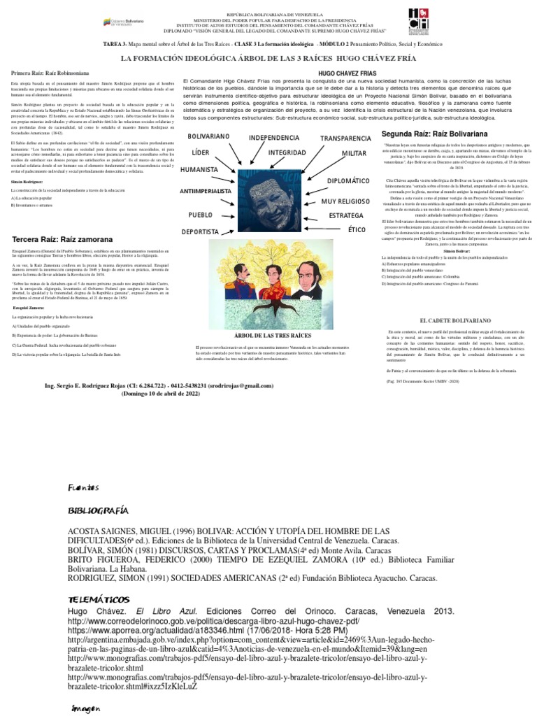 TAREA 3 (C3-M2) Mapa Mental 3 RAICES SERGIO RODRIGUEZ (3R) | PDF ...