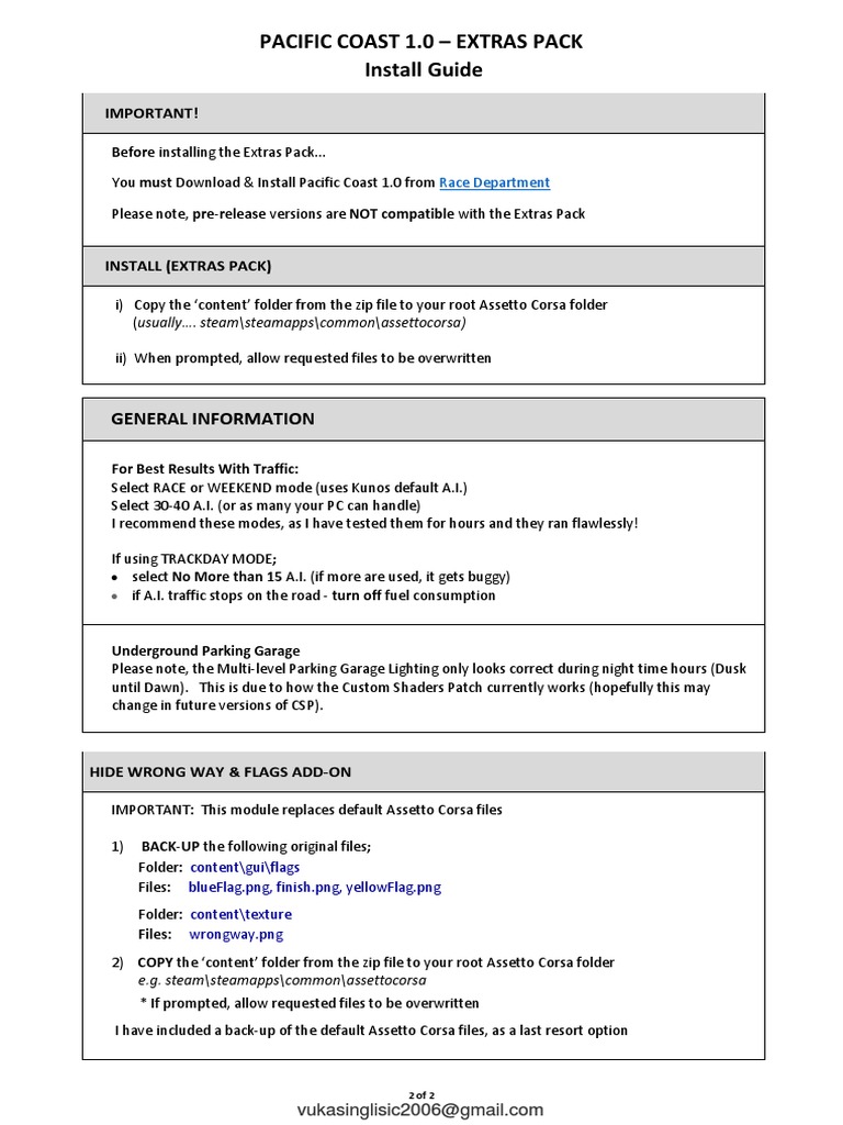 PCH Install Guide Extras Pack | PDF | Computer File | Computing Platforms