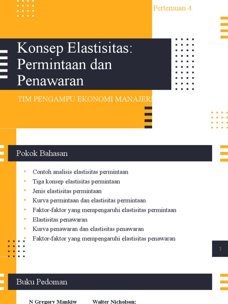 Elastisitas Permintaan | PDF