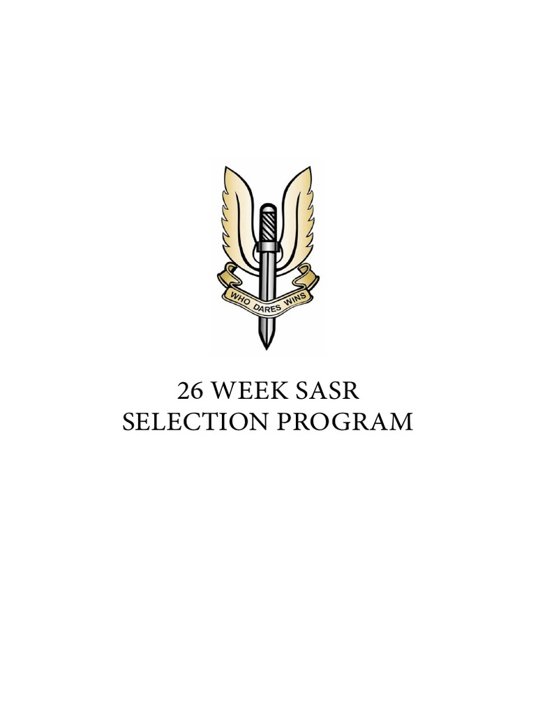 2015 SAS-SC 26 Week Pre-Conditioning Program | PDF | Strength Training ...