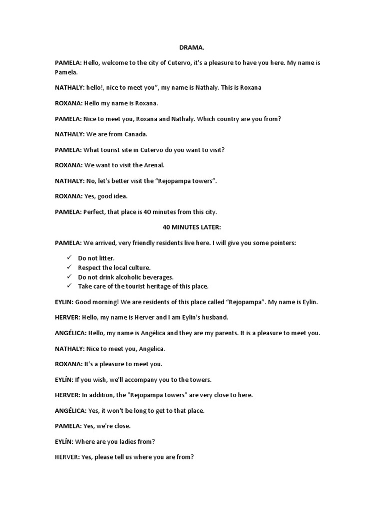 Drama English Group | PDF Drama English Group | PDF