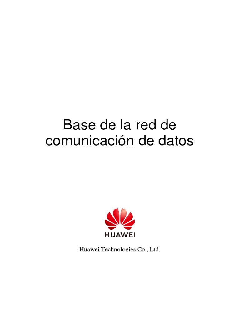 Base de La Red de Comunicación de Datos | PDF | Red de computadoras ...