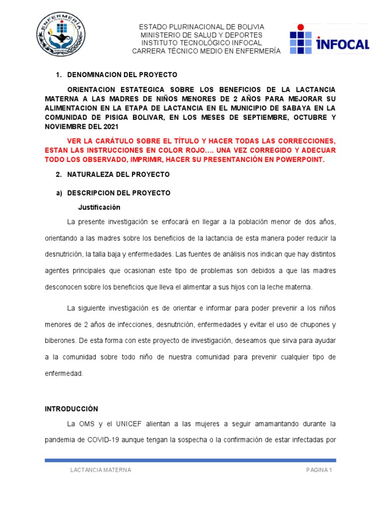 Proyecto Enfermería | PDF