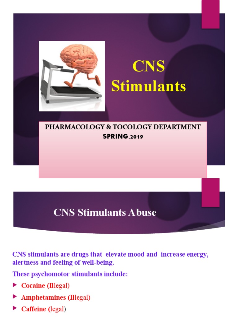 CNS Stimulants (Cocaine) | PDF