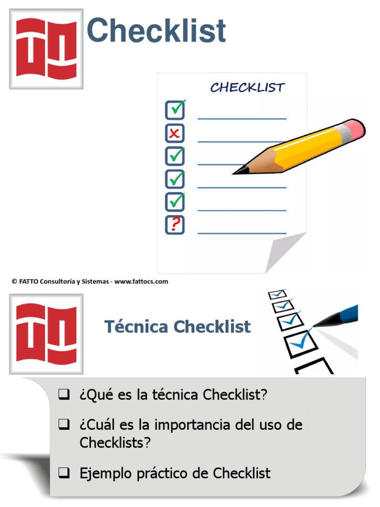 Checklist | PDF | Caso de uso | Informática