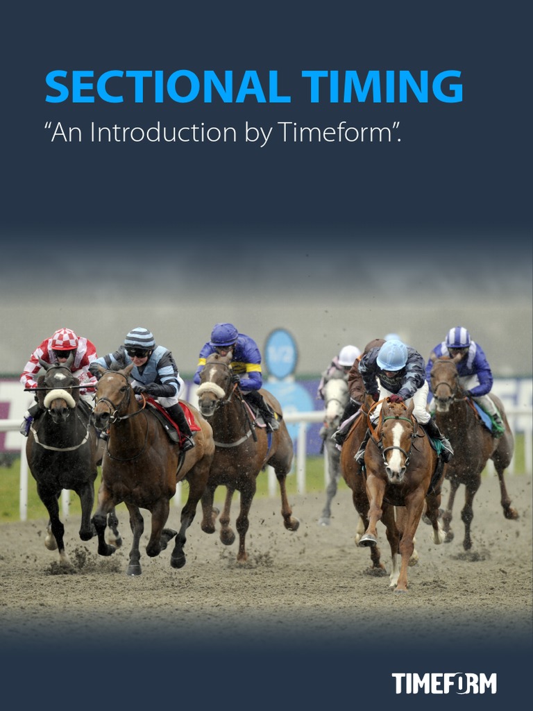 SectionalTiming - An Introduction v3 | PDF | Horse Racing | Horses