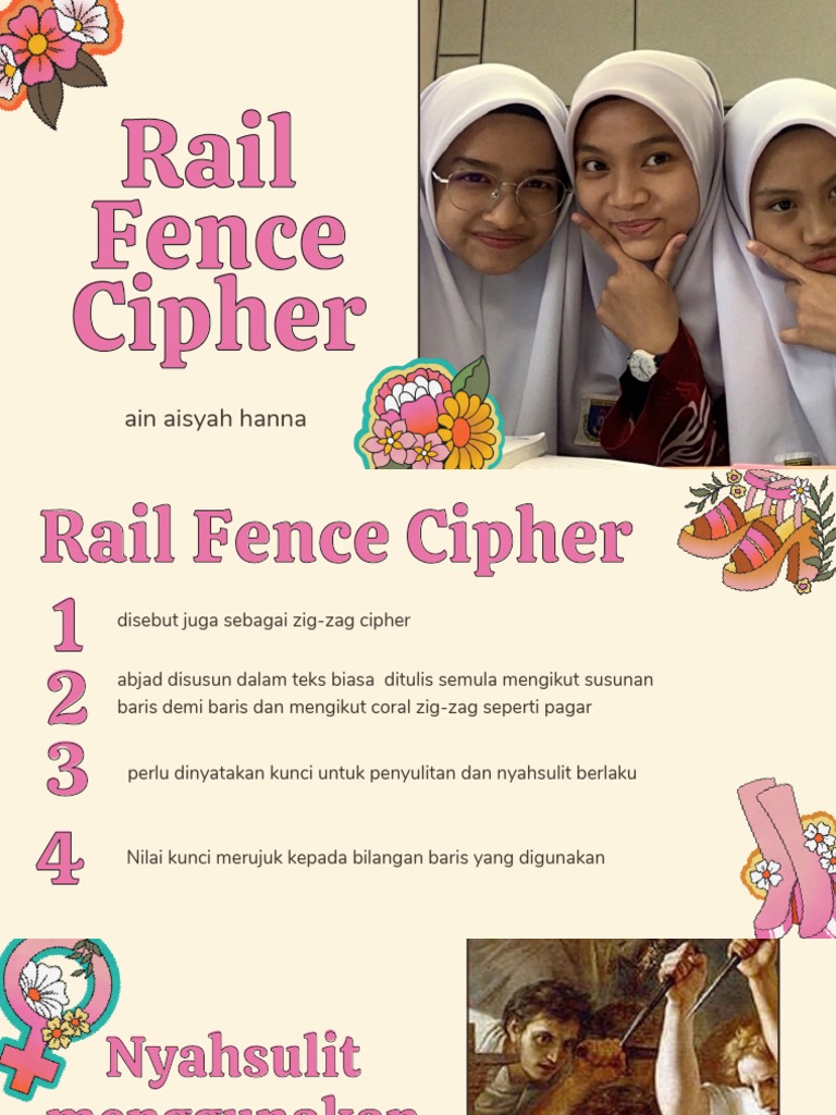 Rail Fence Cipher | PDF