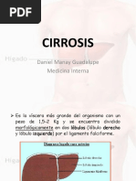 Fisiopatologia de La Cirrosis Hepatica | PDF | Cirrosis | Hígado