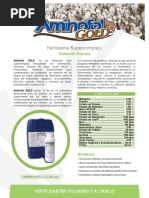 Foltron Ficha Tecnica | PDF | Fertilizante | Nitrógeno