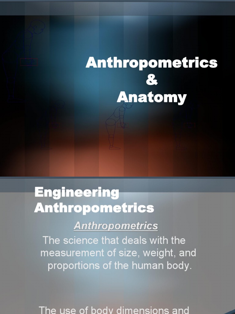 Anthropometrics 2020 | PDF | Anthropometry | Human Anatomy