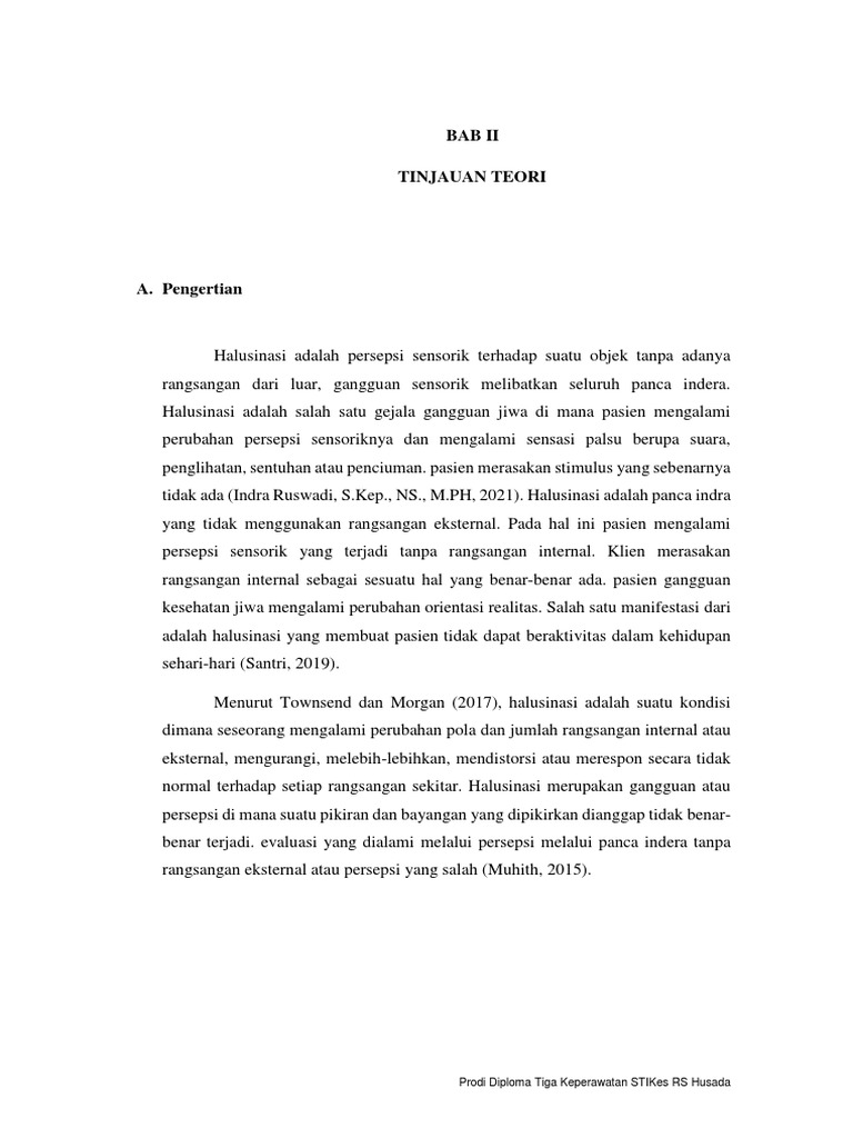 Kti Bab Ii Revisi | PDF | Karier & Perkembangan | Pengembangan Diri