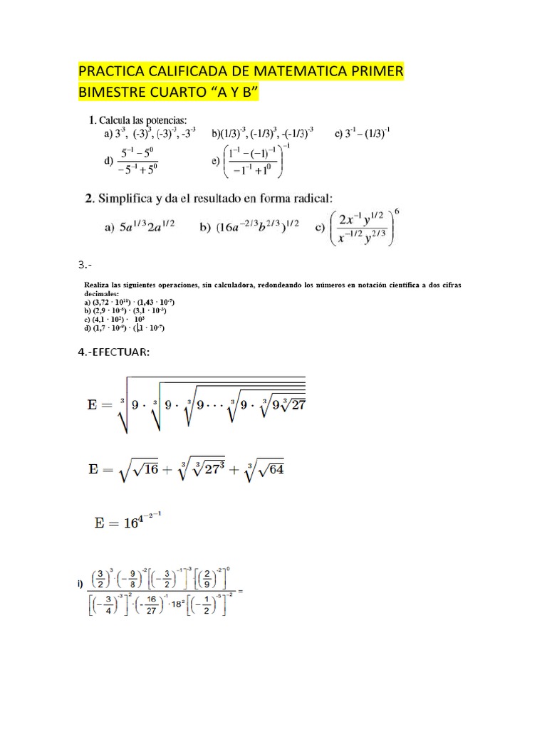 Practica Ib4° | PDF