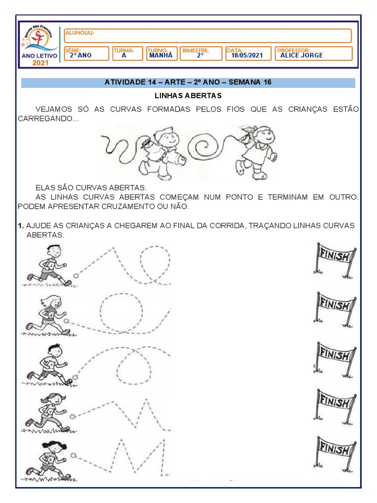 Atividade 14 - 2º Ano - ARTE | PDF