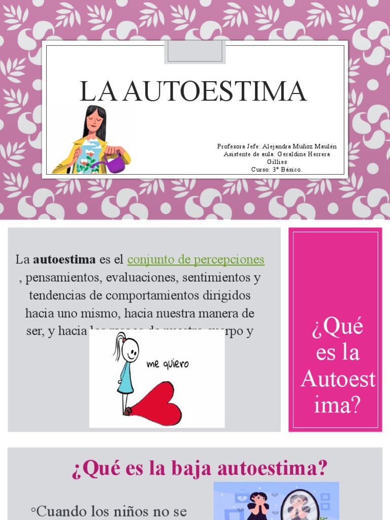 La Autoestima | PDF