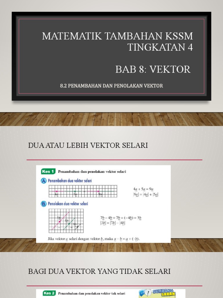 8.2 Penambahan Dan Penolakan Vektor | PDF