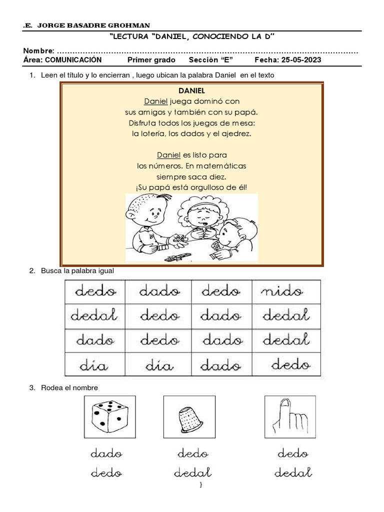 Fichas Comu 25 05 | PDF