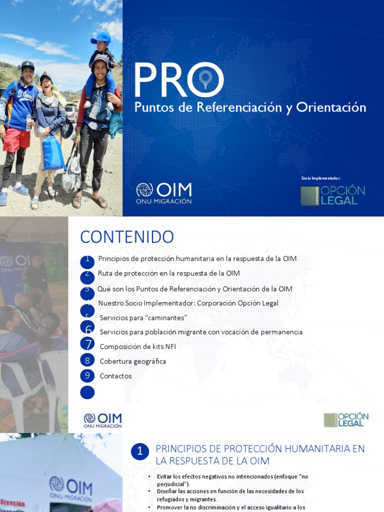 Pro Oim-Col V | PDF | Migración humana | Organización internacional de ...