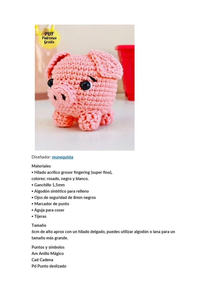Mini Cerdito | PDF