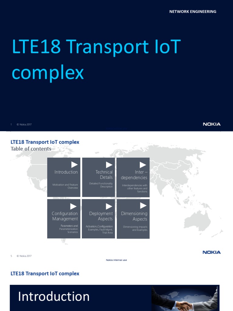 LTE18 Transport IoT Complex | PDF | I Pv6 | Lte (Telecommunication)