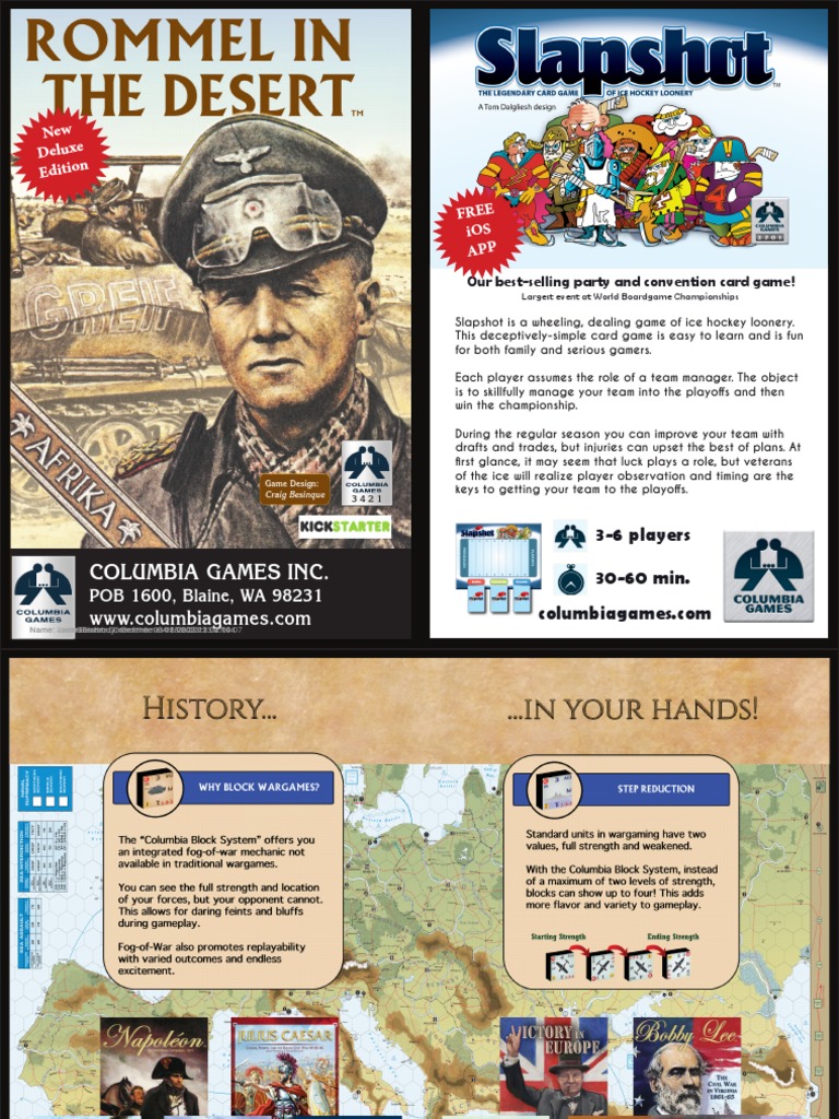 Columbia Games Catalog JustinBechen | Download Free PDF | Tabletop ...