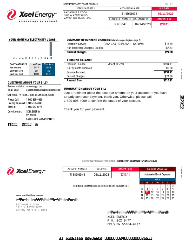New Jersey Utility Bill Summary | PDF | Physical Quantities | Electrical Engineering