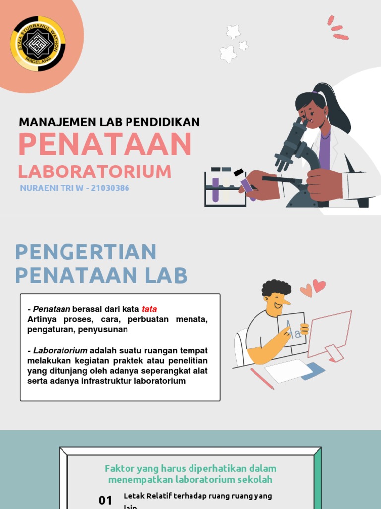 Penataan Lab - Nuraeni Tri W | PDF