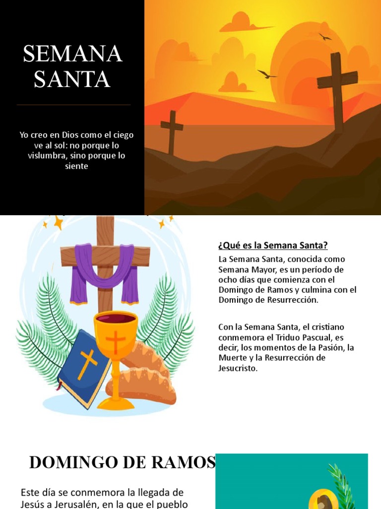 Semana Santa | PDF | Pascua de Resurrección | Jesús