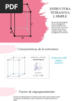 Estructura Cubica Simple | PDF | Geometría euclidiana | Mineralogía