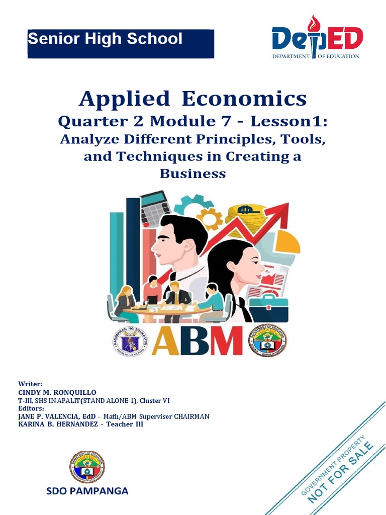 Applied Economic Quarter 2 Module 7 Week7wa Blue Font | PDF ...