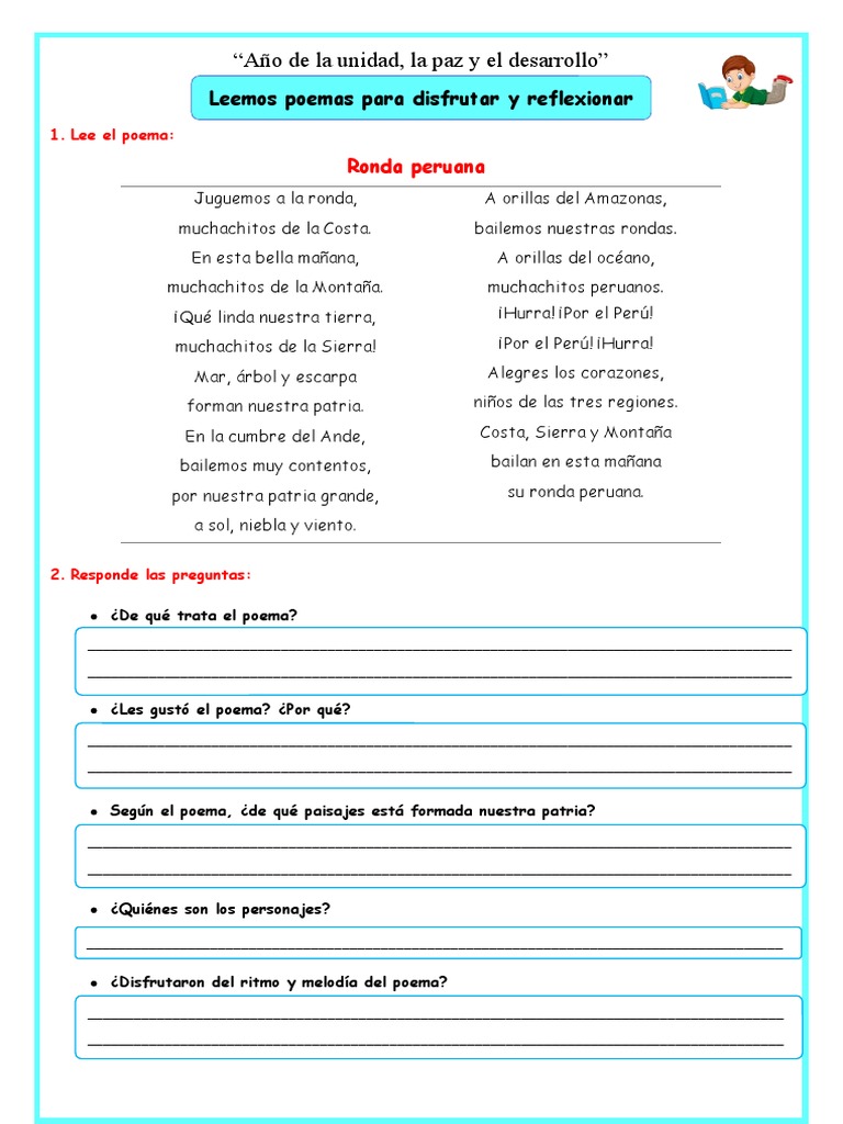 Actividad de Poema | PDF