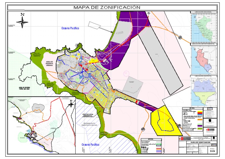 D 04 Plano Zonificacion Marcona Rev 03 | PDF
