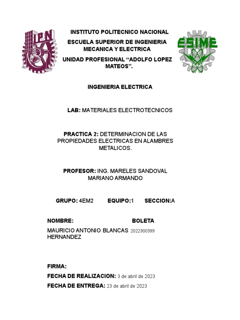 Portada de Practicas | PDF