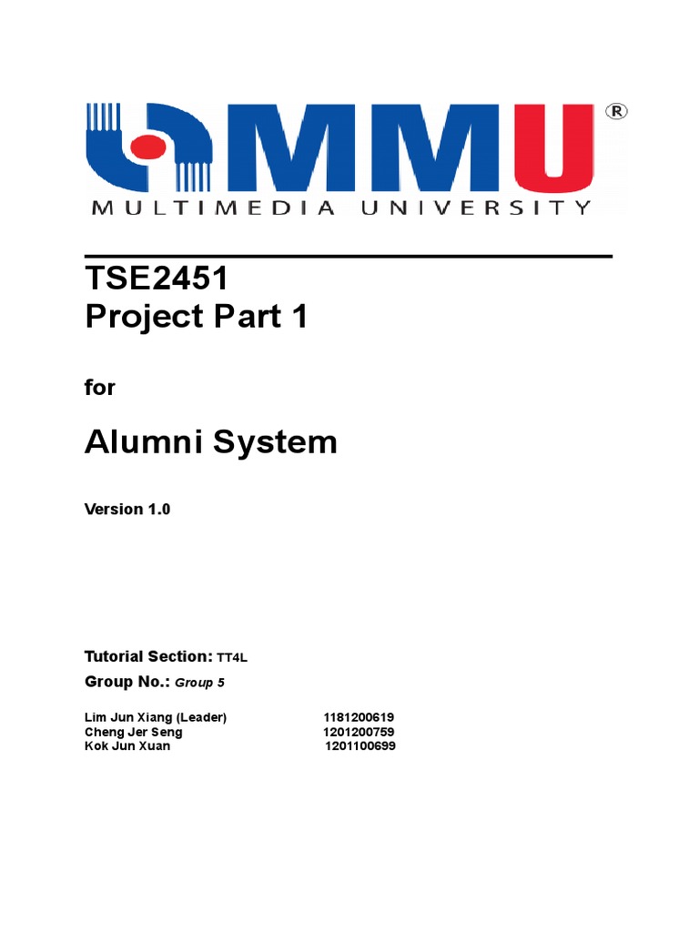 MMU Alumni Management System Overview | PDF | Computer Data Storage ...