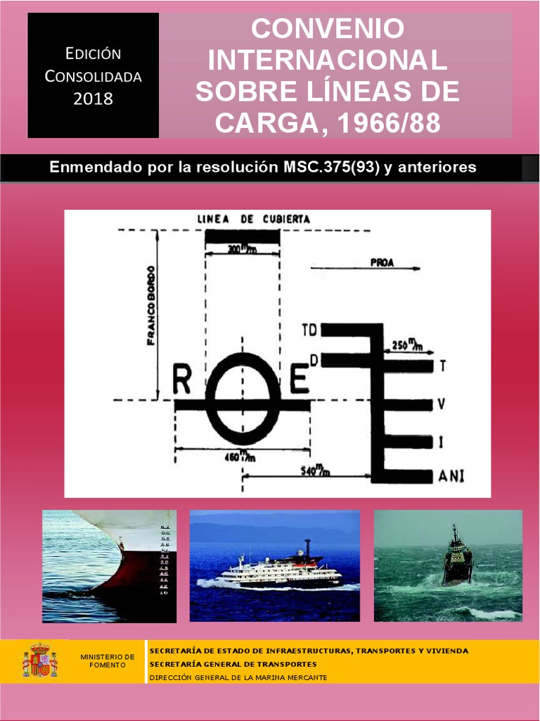 3 Convenio Lineas de Carga | Descargar gratis PDF | Envío | Transporte de agua