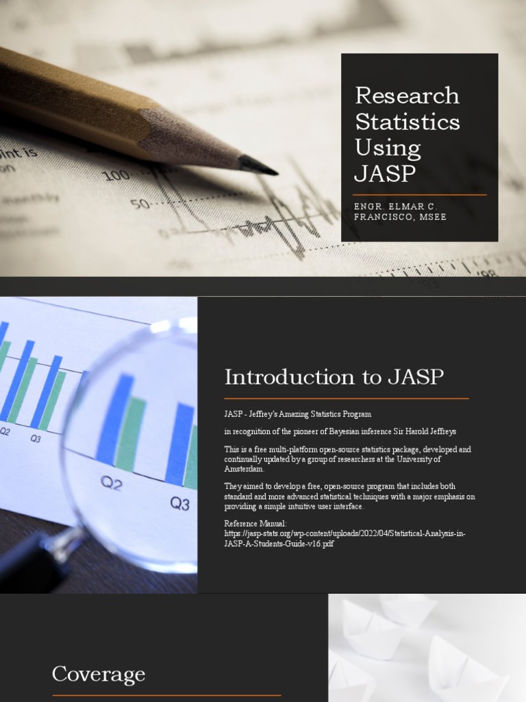 Research Statistics Using JASP | PDF | Descriptive Statistics | Statistics