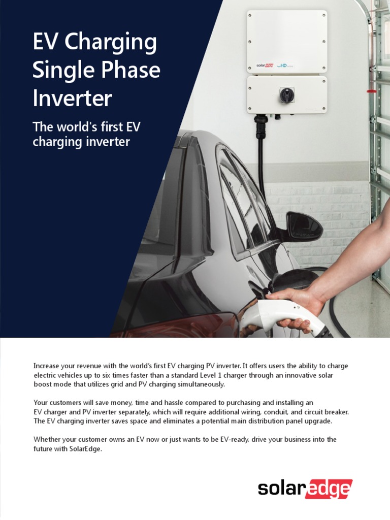 ev_charging_inverter_brochure_nam | PDF | Electric Vehicle | Photovoltaics