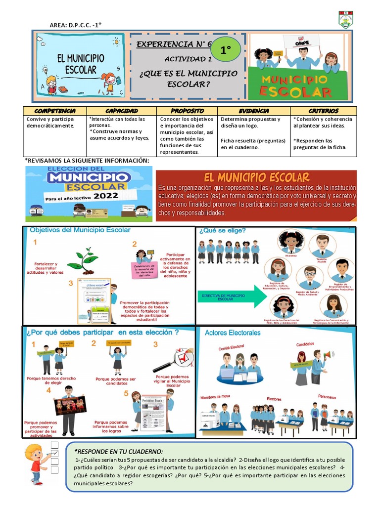 Que Es El Municipio Escolar | PDF