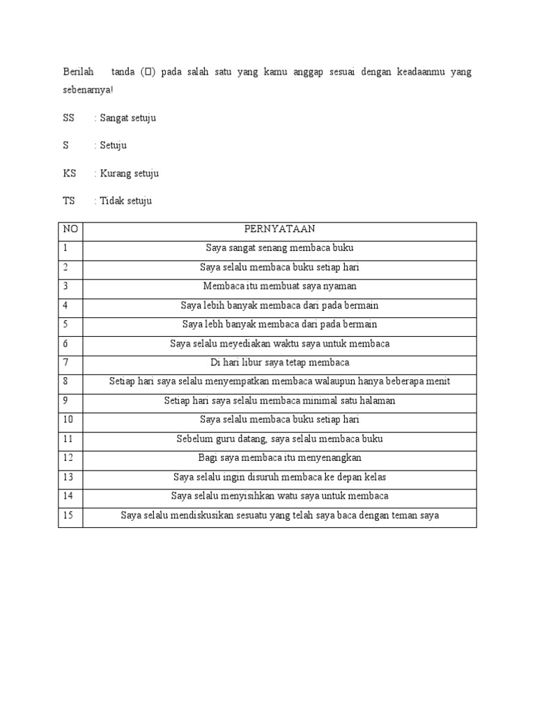 Tugas 3 - Instrumen | PDF