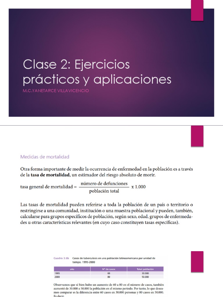 Clase 2_ejercicios Prácticos (1) | PDF