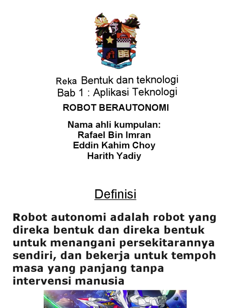 Robot Berautonomi RBT | PDF
