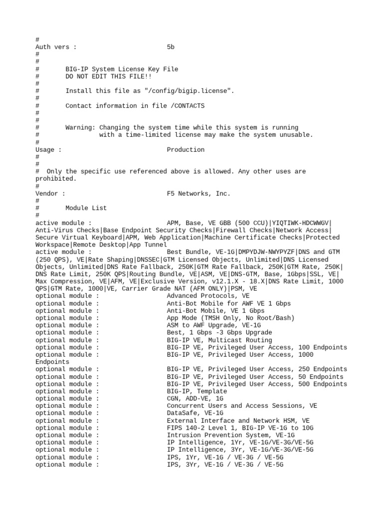License | PDF | Network Architecture | Security