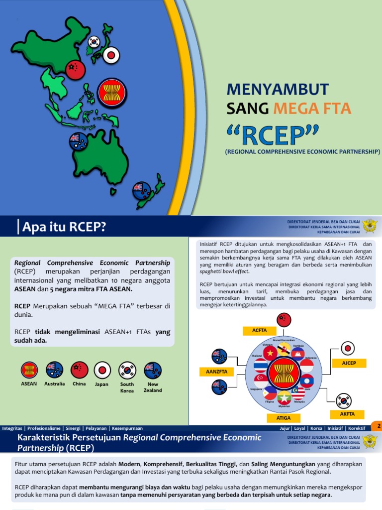 Menyambut Sang Mega FTA, RCEP | PDF