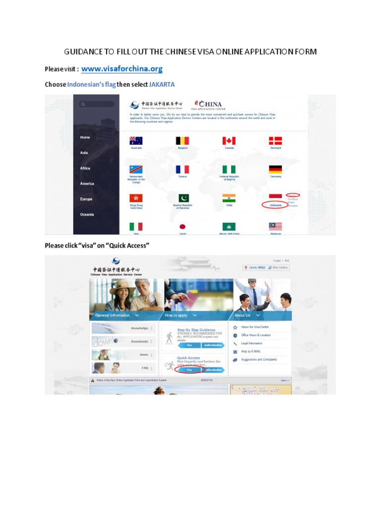 Guidance Filling Form PDF | PDF | Travel Visa | Passport