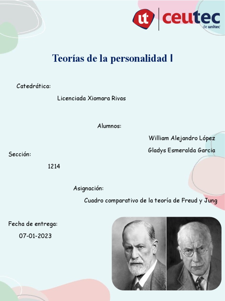 Cuadro comparativo Freud vrs Adler | PDF | Carl Jung | Sigmund Freud
